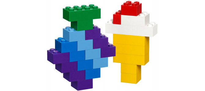 Кирпичики для творческих занятий Lego 45020 купить в Москве